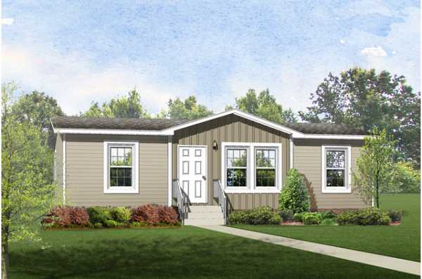 Greenotter's Manufactured Home Reviews: A cute, compact doublewide, the ...