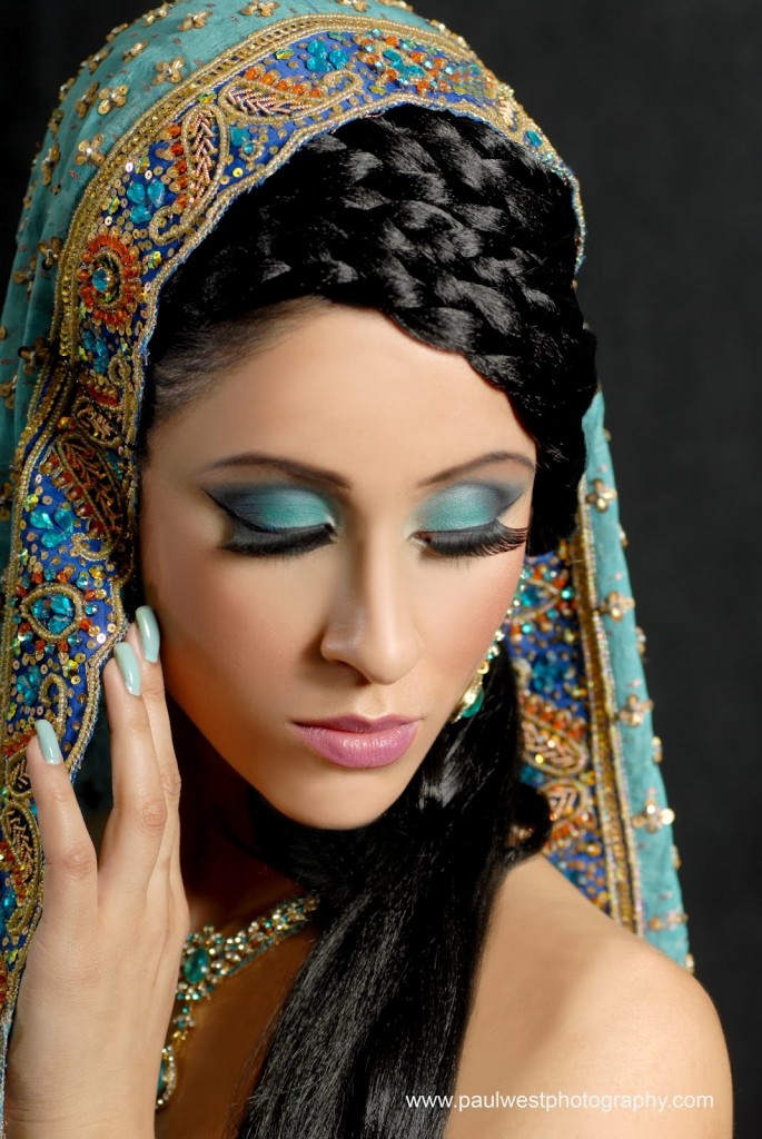 Your wedding: MAKIJAŻ INDYJSKI/Idnian Make up