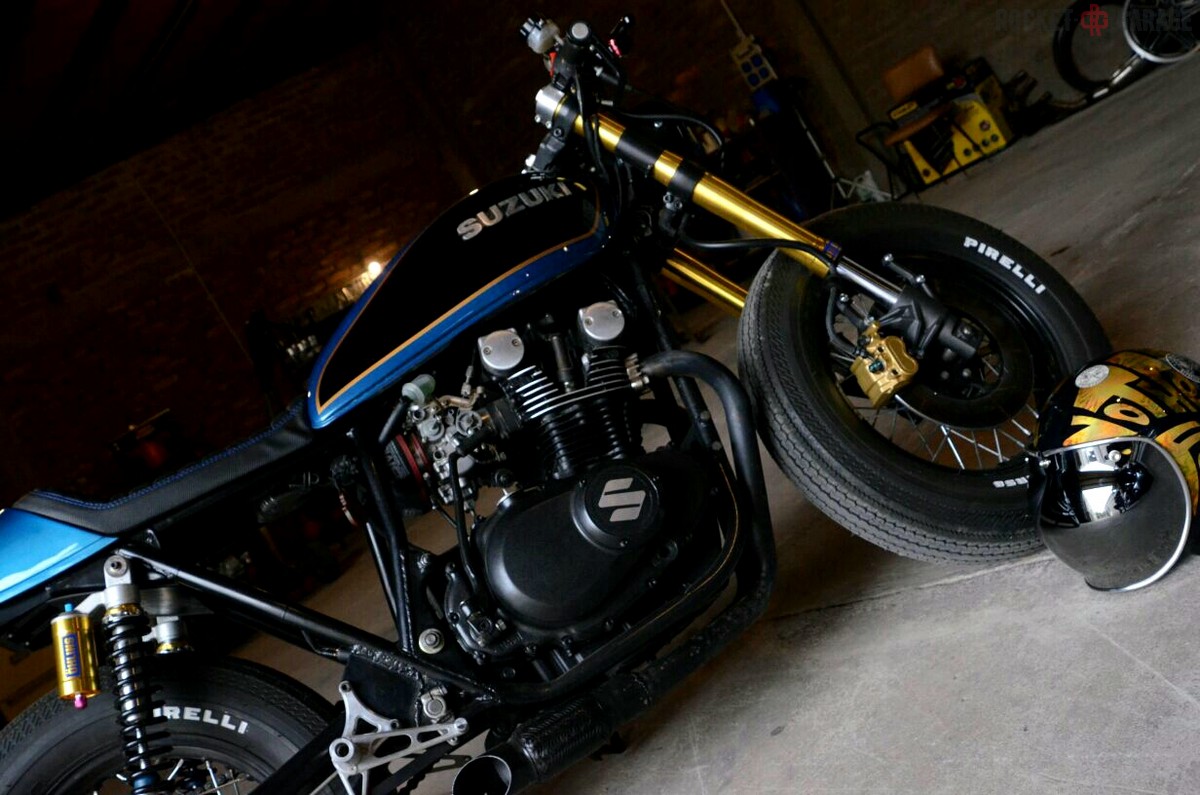 Suzuki GS 400 Dino's cycles - RocketGarage - Cafe Racer Magazine