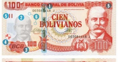 Conoce el nuevo billete de Bs 100 que el BCB puso en circulación