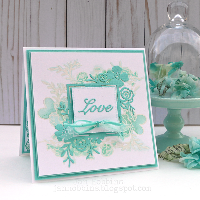 DIY Card with Sizzix - In My Own Imagination