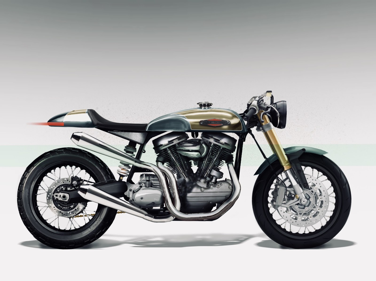 Panhead Cafe Racer - RocketGarage - Cafe Racer Magazine