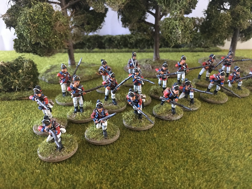 The Tactical Painter: Perry 28mm AWI Continentals
