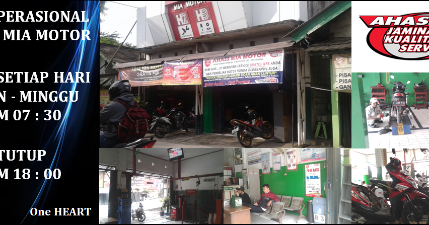 AHASS Mia Motor: JAM OPERASIONAL AHASS MIA MOTOR