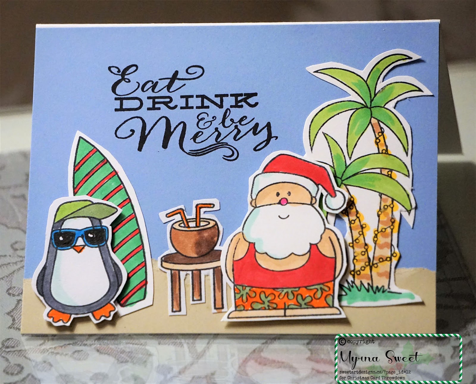 52 Christmas Card Throwdown: February - Theme