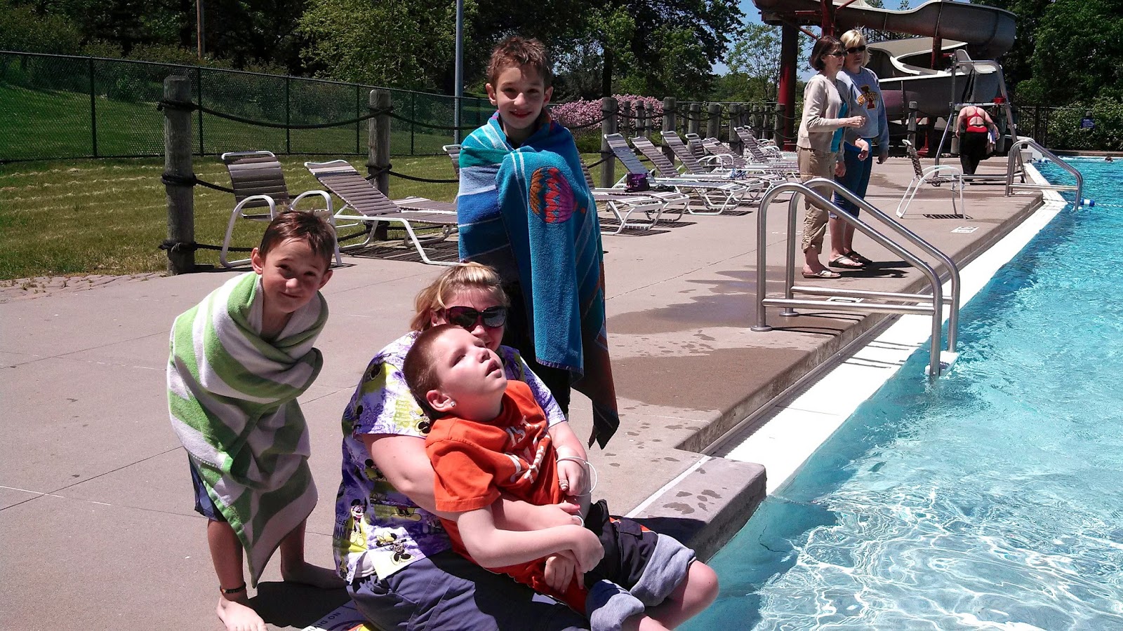 Mrs. Simon's 2nd Grade Class: All School Swimming Field Trip