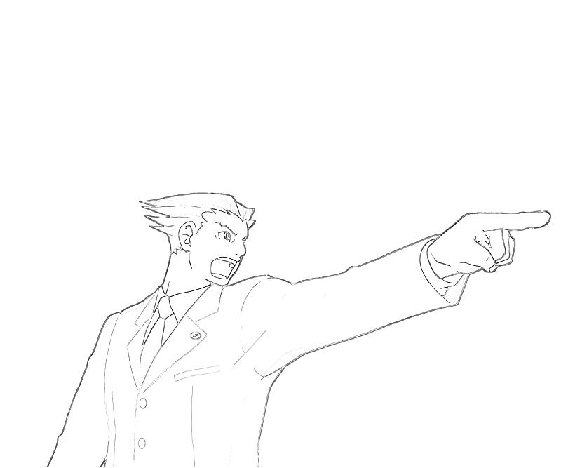 Apollo Justice Ace Attorney Phoenix Wright Speaker | How Coloring