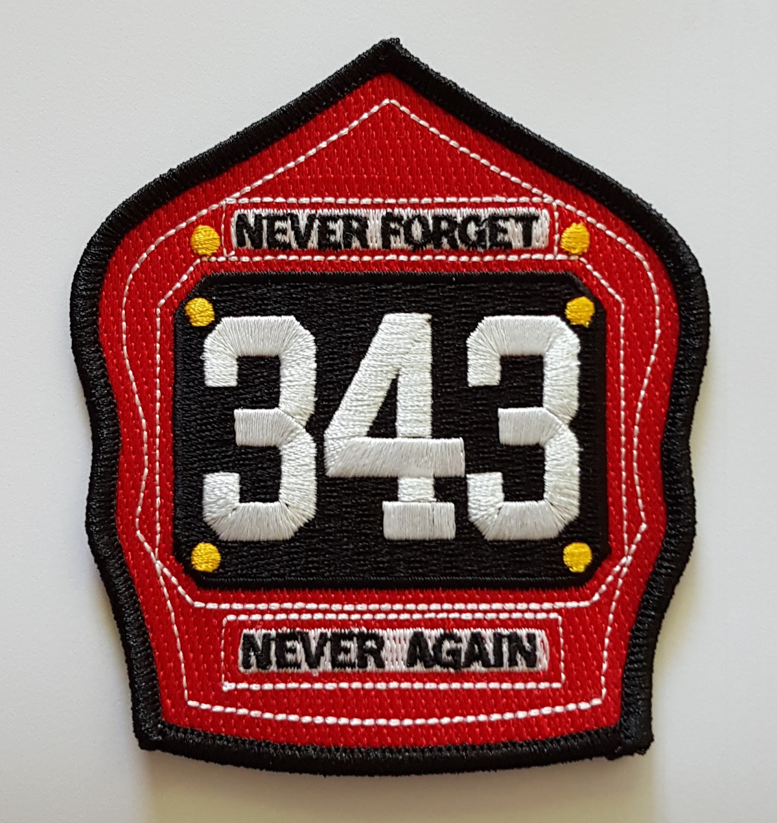 Firefighter Patches: 343 - FDNY