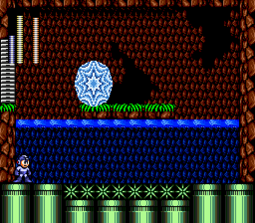 ROCKMAN MEGA WORLD BOSS 05.百萬水捲S(Mega Water S) - RMMH洛克人回憶之館