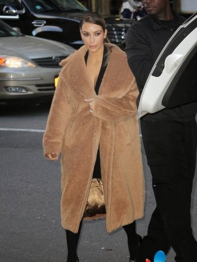 lilydresseshouse: Kim Kardashian leading the extra padding winter coat ...