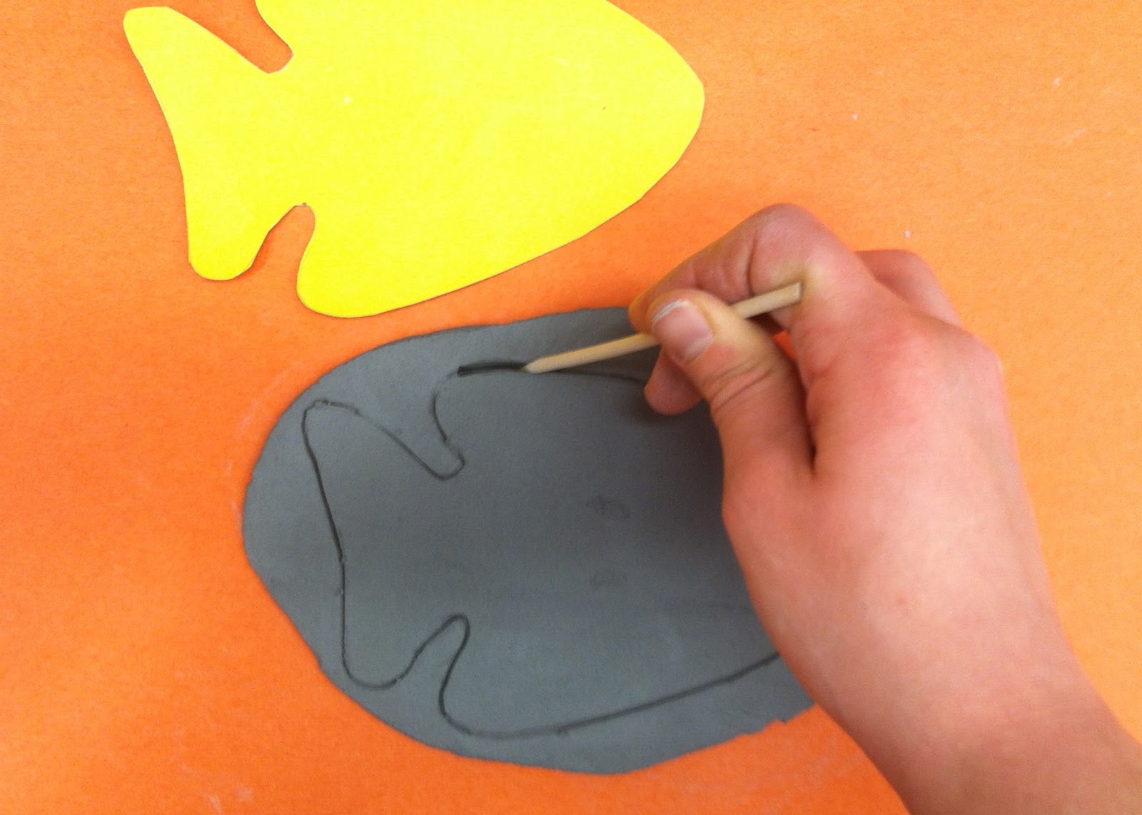 ART with Mrs. A: Kindergarten Clay Fish Dish