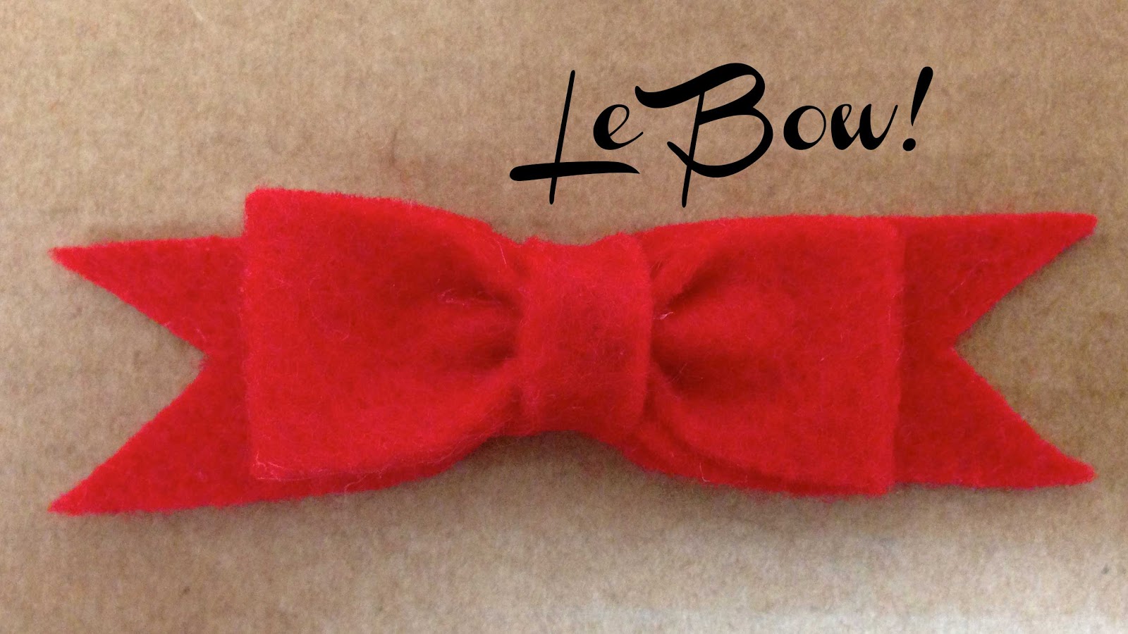 Pinnie Lou: DIY Felt Bows