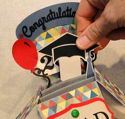 Needles 'n' Knowledge: Grad Box Card Construction Tutorial