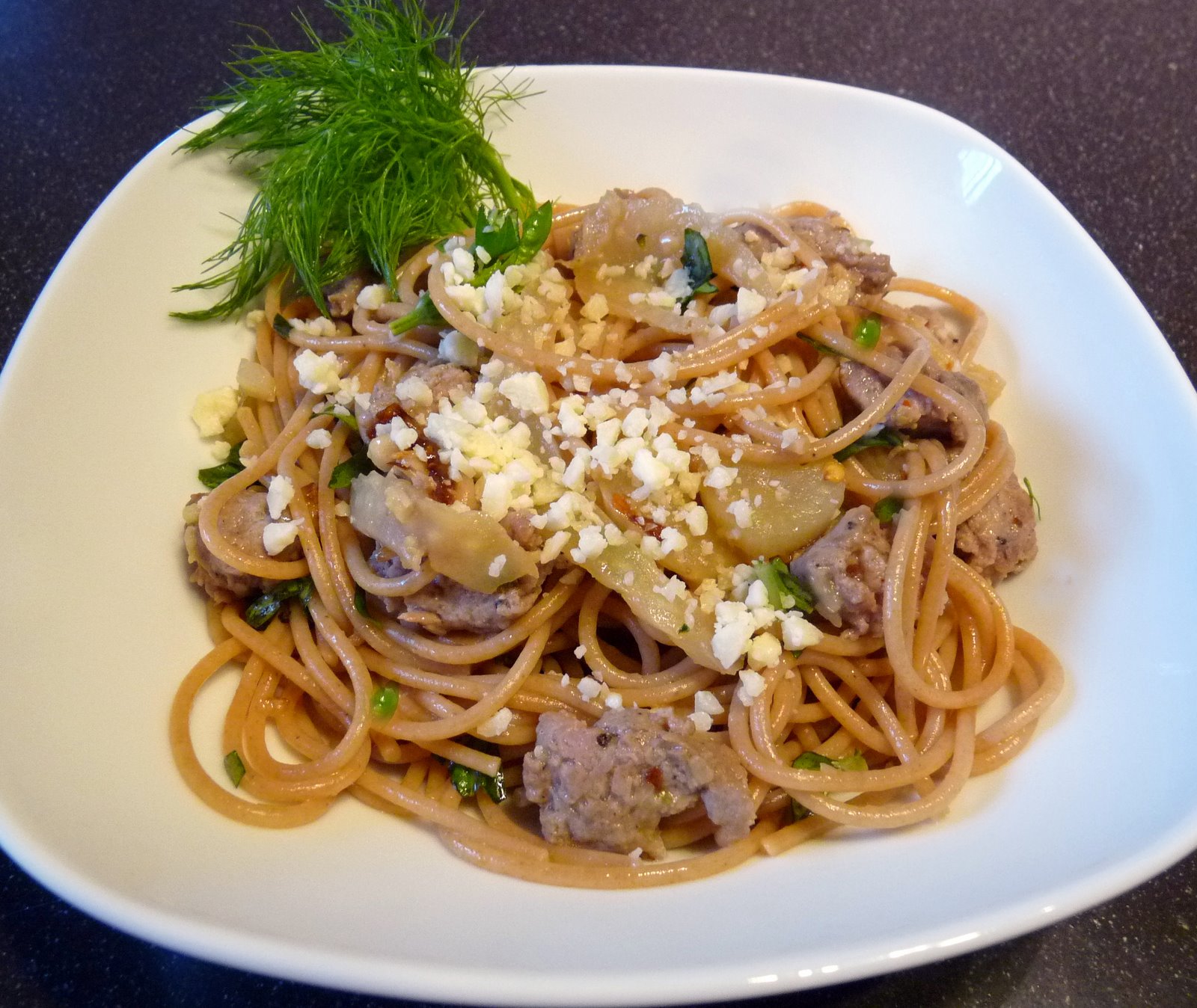 a lovely shore breeze....: Weekend Cooking... Whole-Wheat Spaghetti ...