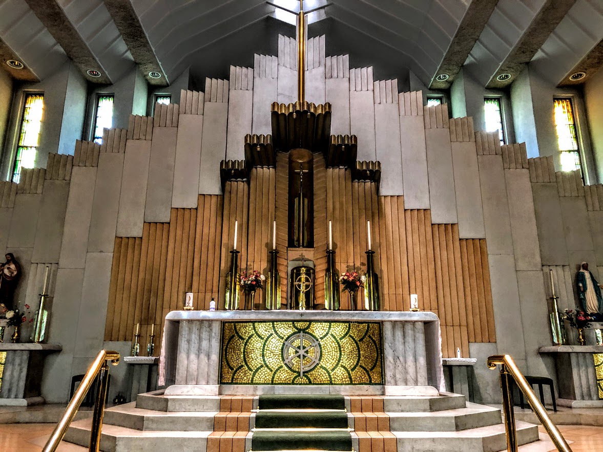 Patrick Comerford: Church of Christ the King in Cork, influenced by ...