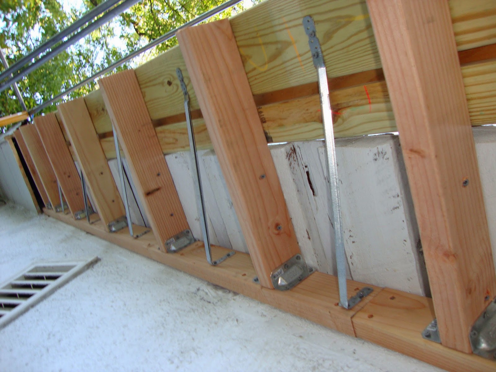 Old House Renovation Methods: Soffit Repair Partial Roof Overhang With ...