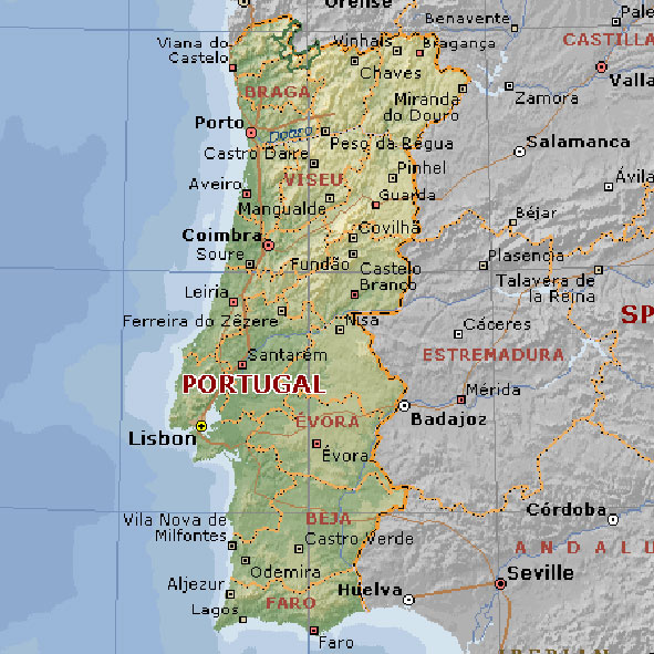 Mapas de Portugal