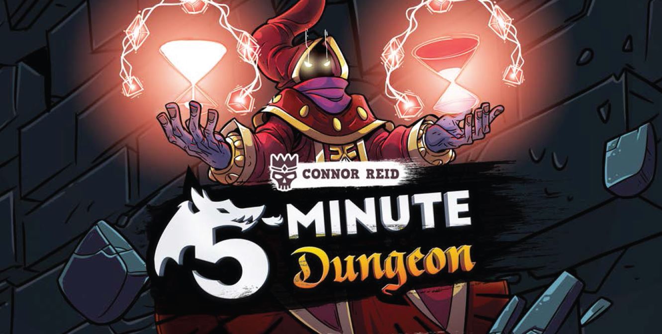 Xin's Lair: 5-Minute Dungeon, a fun hectic card game.