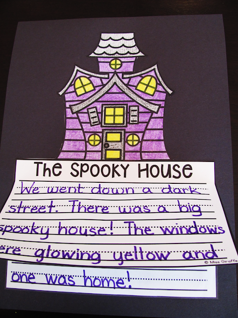 Miss Giraffe's Class: October Writing Crafts for Kids