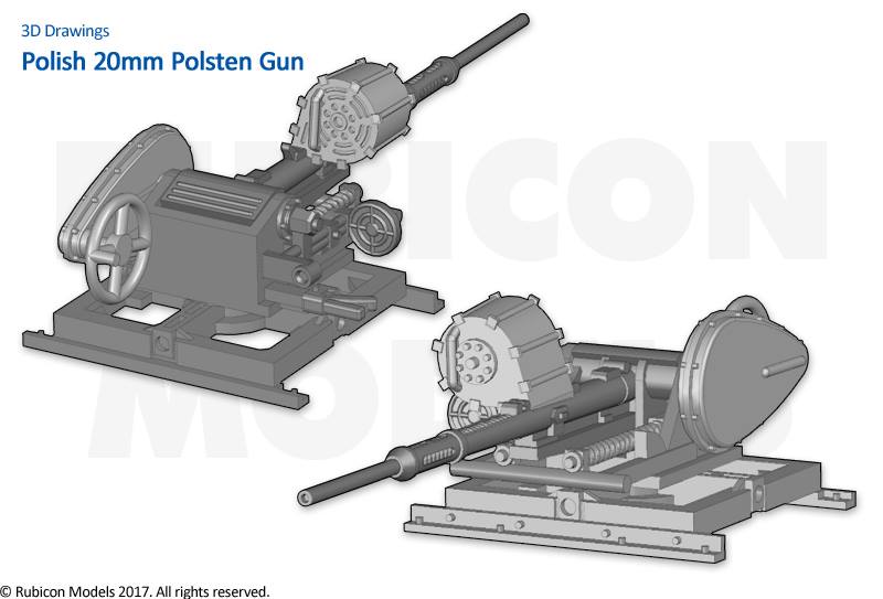 Tabletop Fix: Rubicon Models - New Polsten Gun Preview