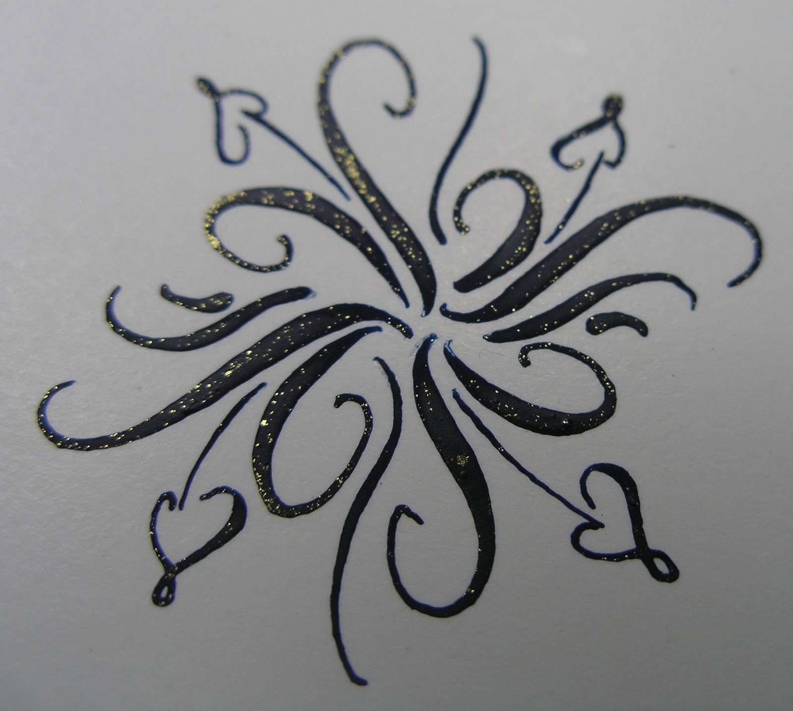 A Place To Flourish: Calligraphy Flourish Friday - Linda Hirsh