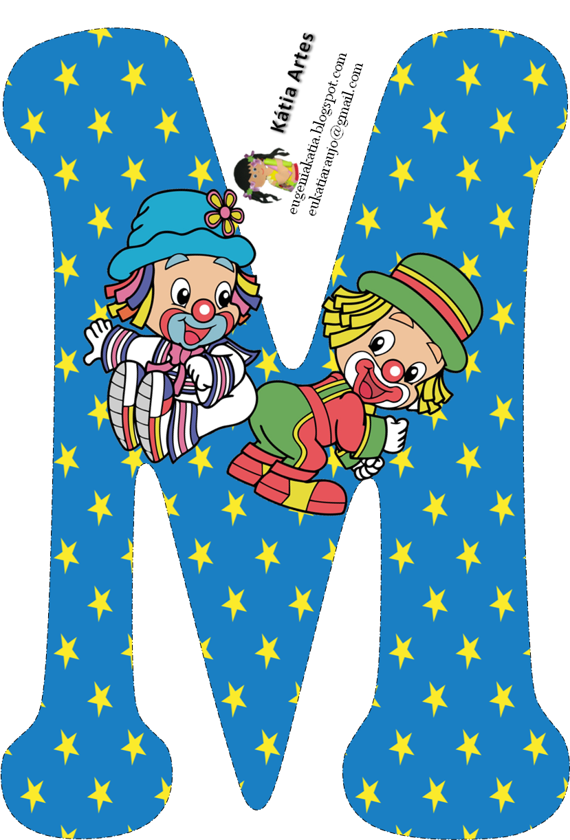 Alfabeto de los payasos Patatí Patatá. - Oh my Alfabetos!