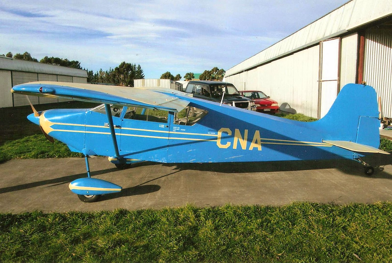 NZ Civil Aircraft: Nesmith Cougar ZK-CNA