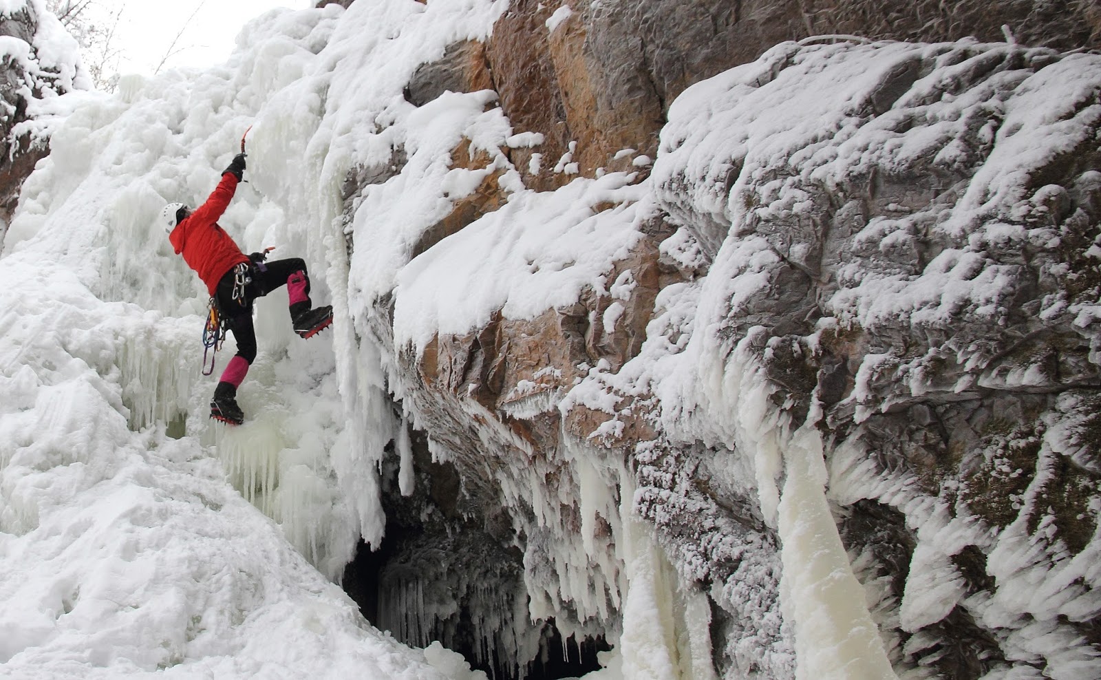 Carmacks Yukon Territory: Murray Creek Falls, Carmacks, ice climbing ...