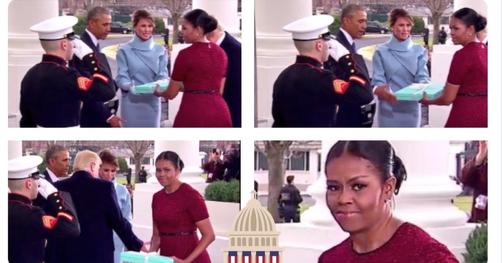 Trumps’ inauguration: The incoming president meets the outgoing president