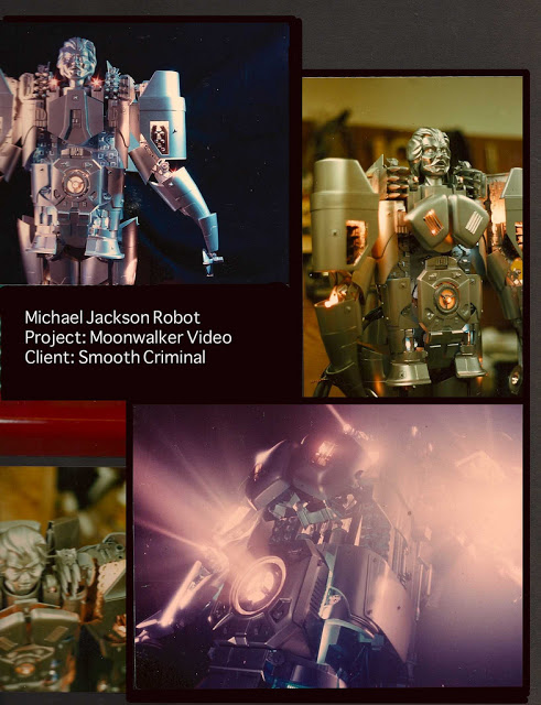 As miniaturas do robô, do canhão e da nave de Moonwalker - MJFans BR - Michael Jackson Fans