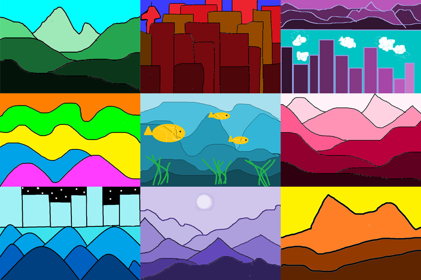 Art With Mr Hall: Value Scapes