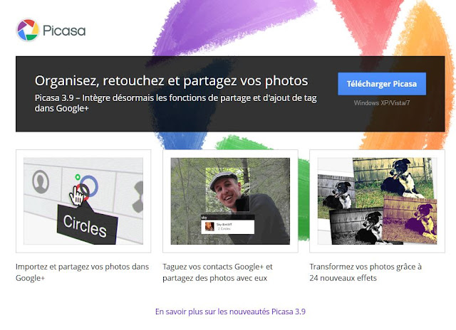 PICASA en bref: Télécharger et installer Picasa 3.9