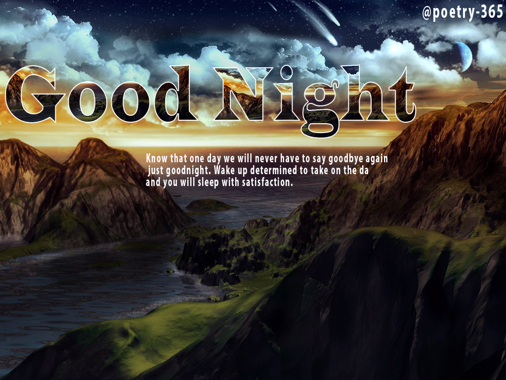 Wishes and Poetry: Cute Good Night Quotes with Frish Flowers for Friends