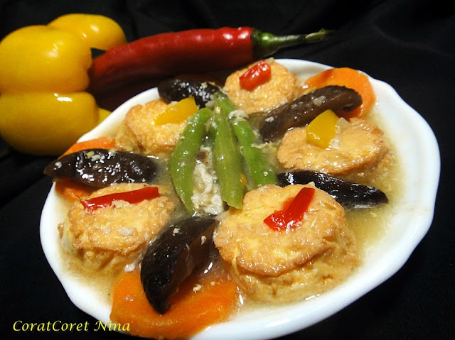 CoratCoret Nina: Tauhu Jepun Bersos