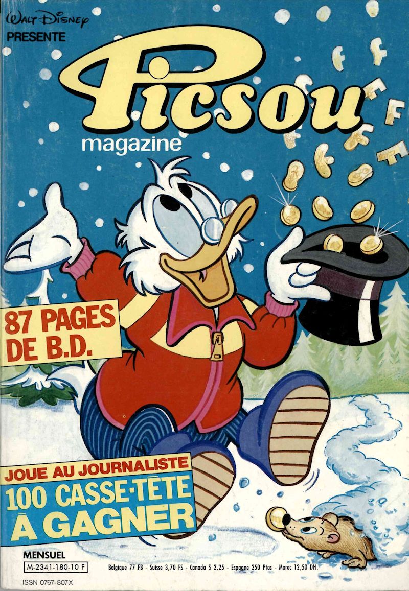 Le journal de Mickey: Picsou magazine 180