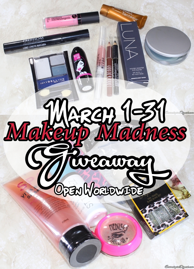 March Makeup Madness Giveaway and January Results: Open Worldwide ...