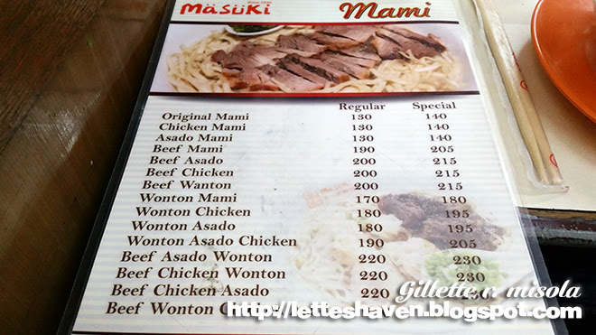 Lette's Haven: Masuki Mami House in Binondo