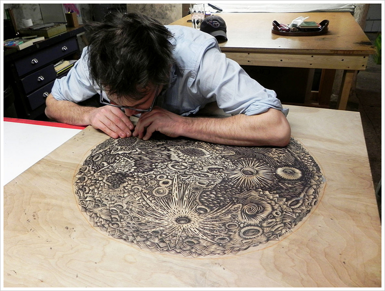 astropixie: the woodcut moon