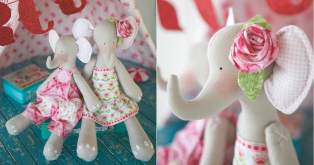 Artesanato para todos: Elefante Tilda