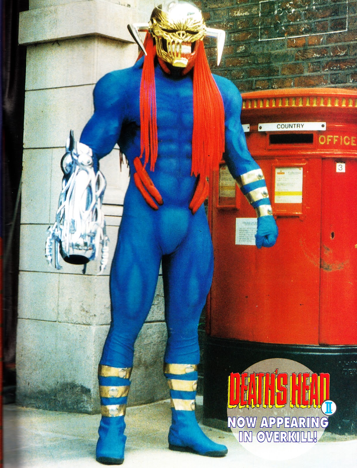 STARLOGGED - GEEK MEDIA AGAIN: 1994: THE 'REAL' DEATH'S HEAD II (Marvel UK)