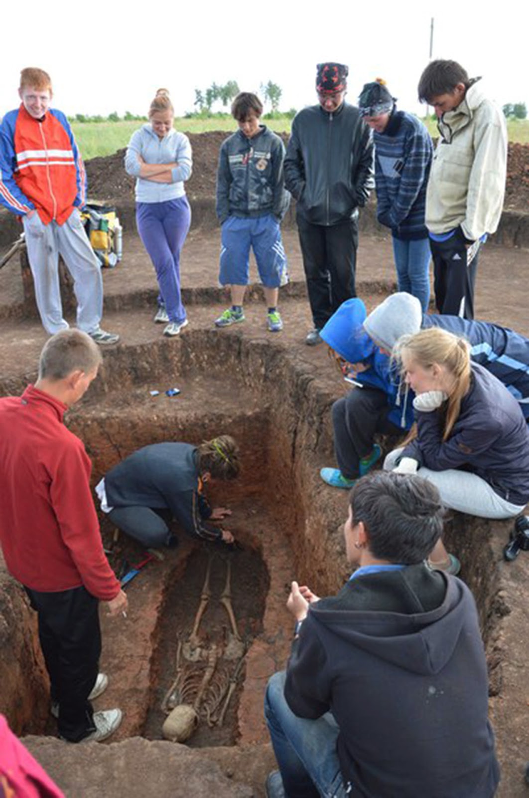 2000-year-old Skeleton with Cone Head dug up at Russian Stonehenge ...