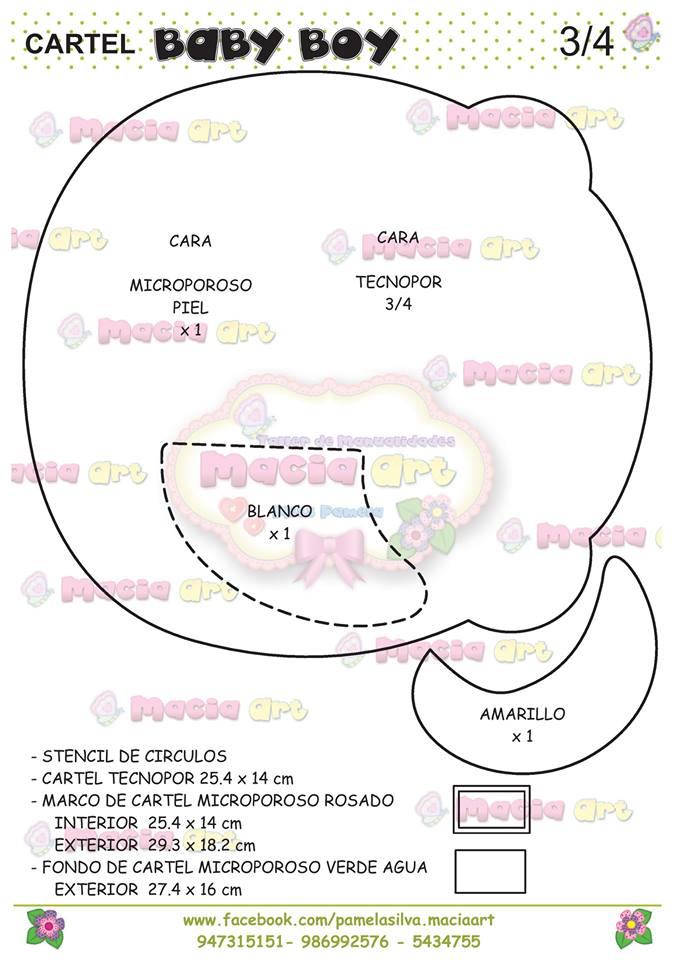30- Bebe chupon baby Shower - Patrones GratisS