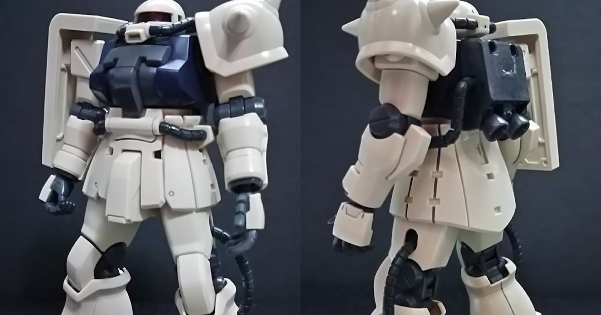 GUNPLA-Linux: HGUC MS-06F-2 ザクII F2型 連邦軍仕様