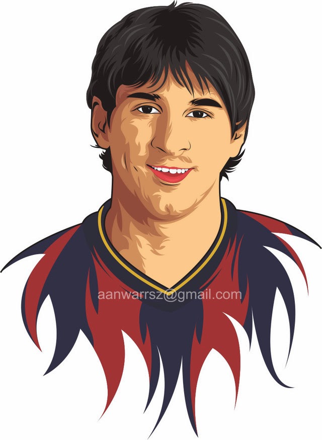 LIONEL MESSI CARTOON PICTURE | ALL STAR CARTOON