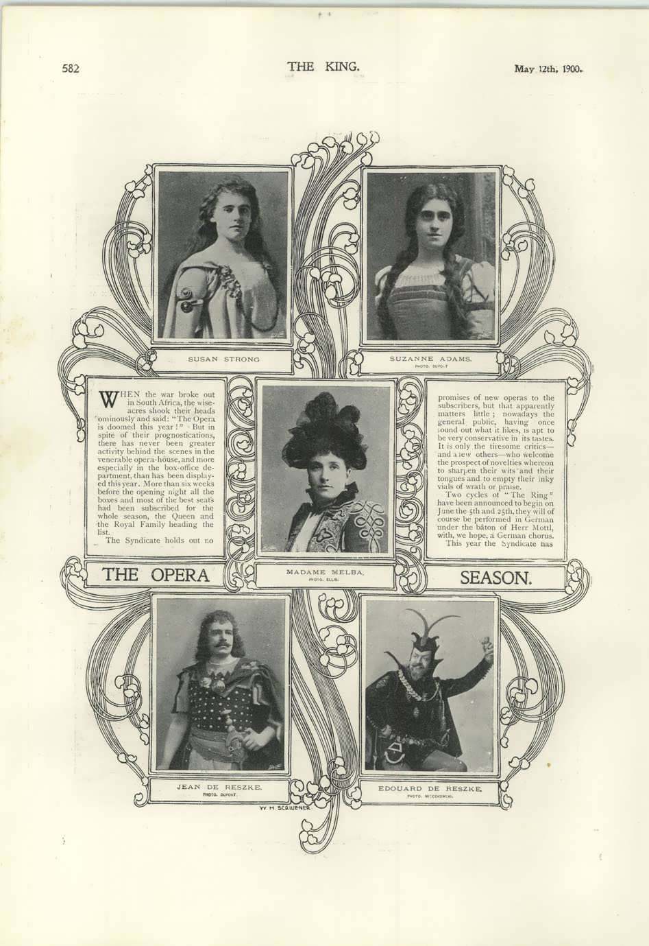 FORGOTTEN OPERA SINGERS : Susan Strong (Soprano) (Brooklyn/New York 3 ...