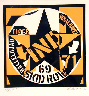 Robert Indiana Pop Art Poster Project