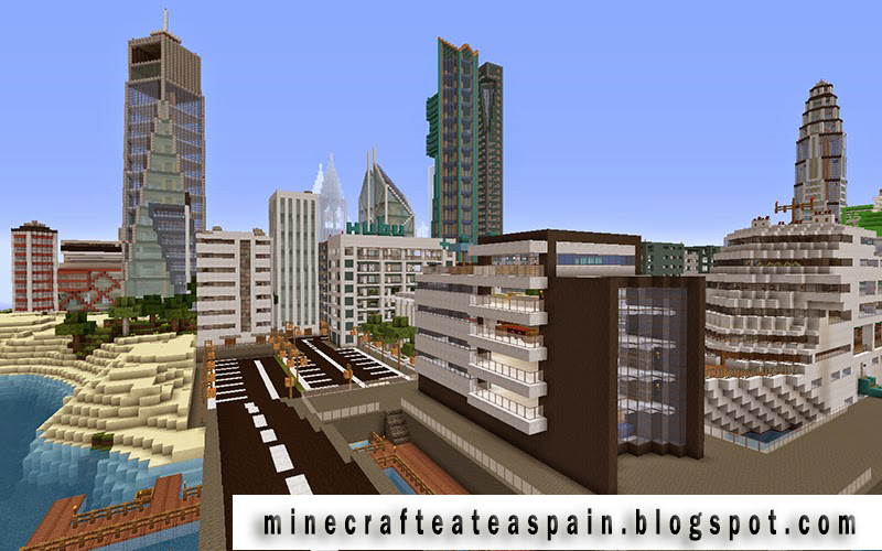 Ciudad Minecraft por Alberto Santamarina