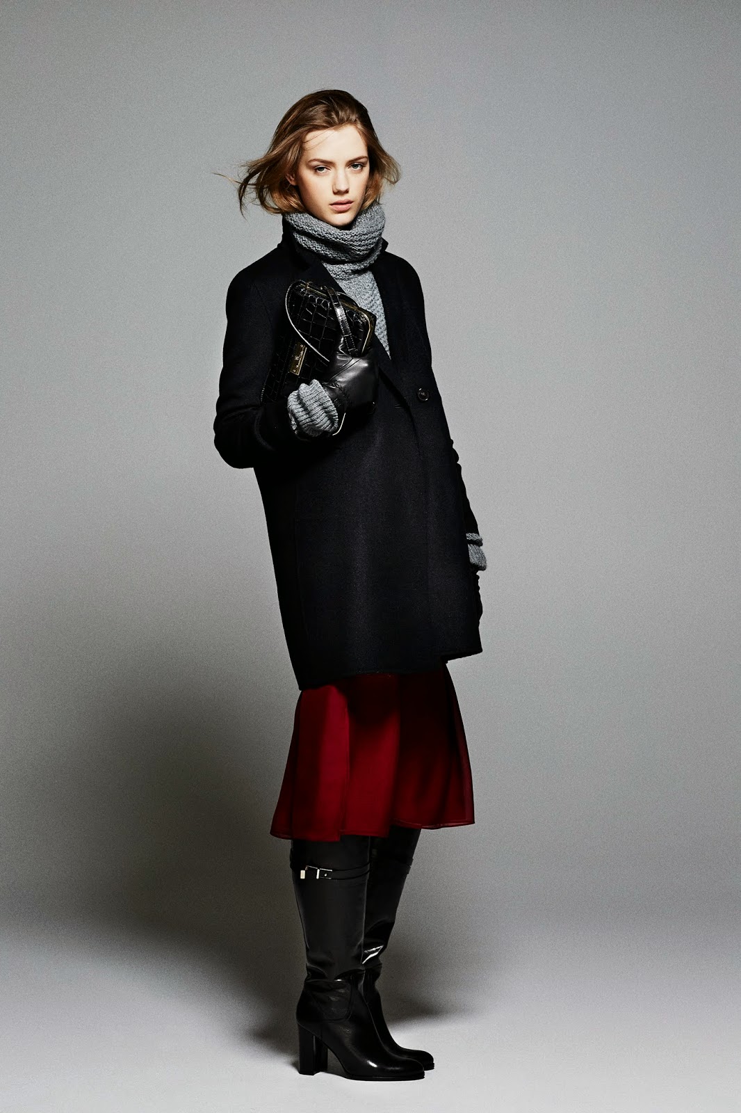 Massimo Dutti collection AH 2014-2015 - DAME SKARLETTE