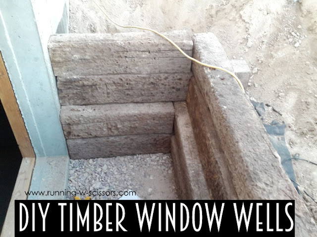 Running With Scissors: DIY WINDOW WELL
