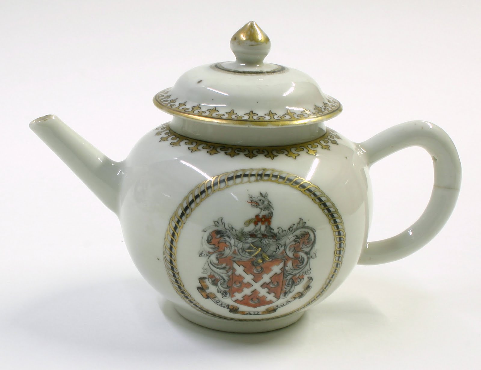 News from the stores: Object of the Week - Armorial Teapot